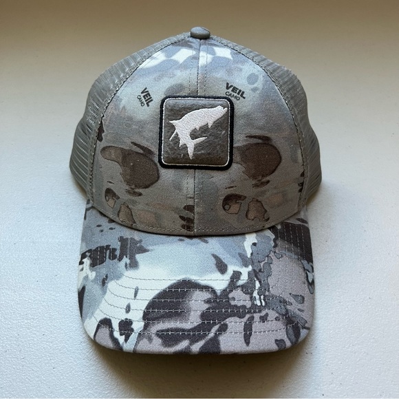 Simms | Accessories | Simms Fishing Snap Back Mesh Back Trucker Hat ...